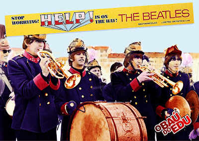 O Baú do Edu: THE BEATLES - HELP! - O FILME