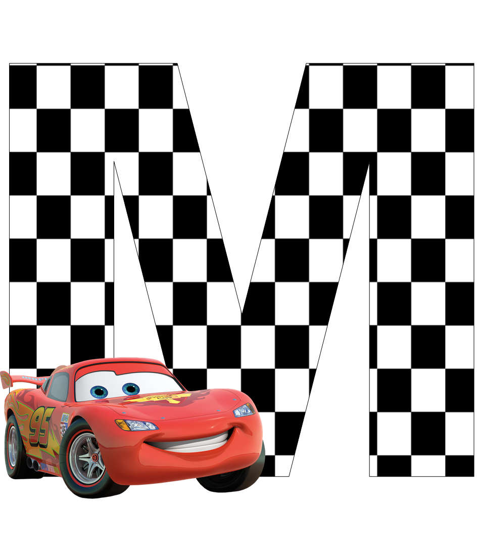 Kits imprimibles gratis : Abecedario cars