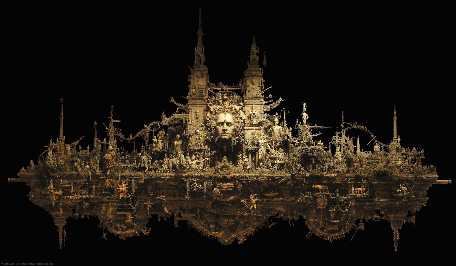 Kris Kuksi, 1973 | Rococo Style / Surrealist sculptor | Tutt'Art ...