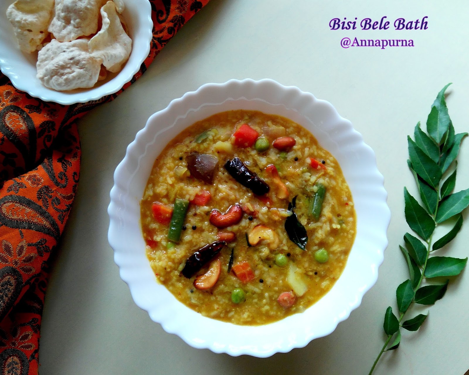 Annapurna: Bisi Bele Bath