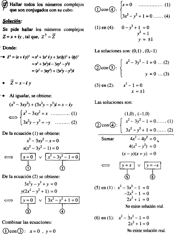 NÚMEROS COMPLEJOS EJERCICIOS Y PROBLEMAS RESUELTOS DE MATEMATICAS DE ...