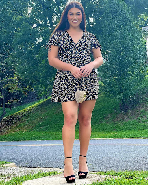 Ariel Long – Most Beautiful Transgender in Floral Print Mini Dress - TG ...