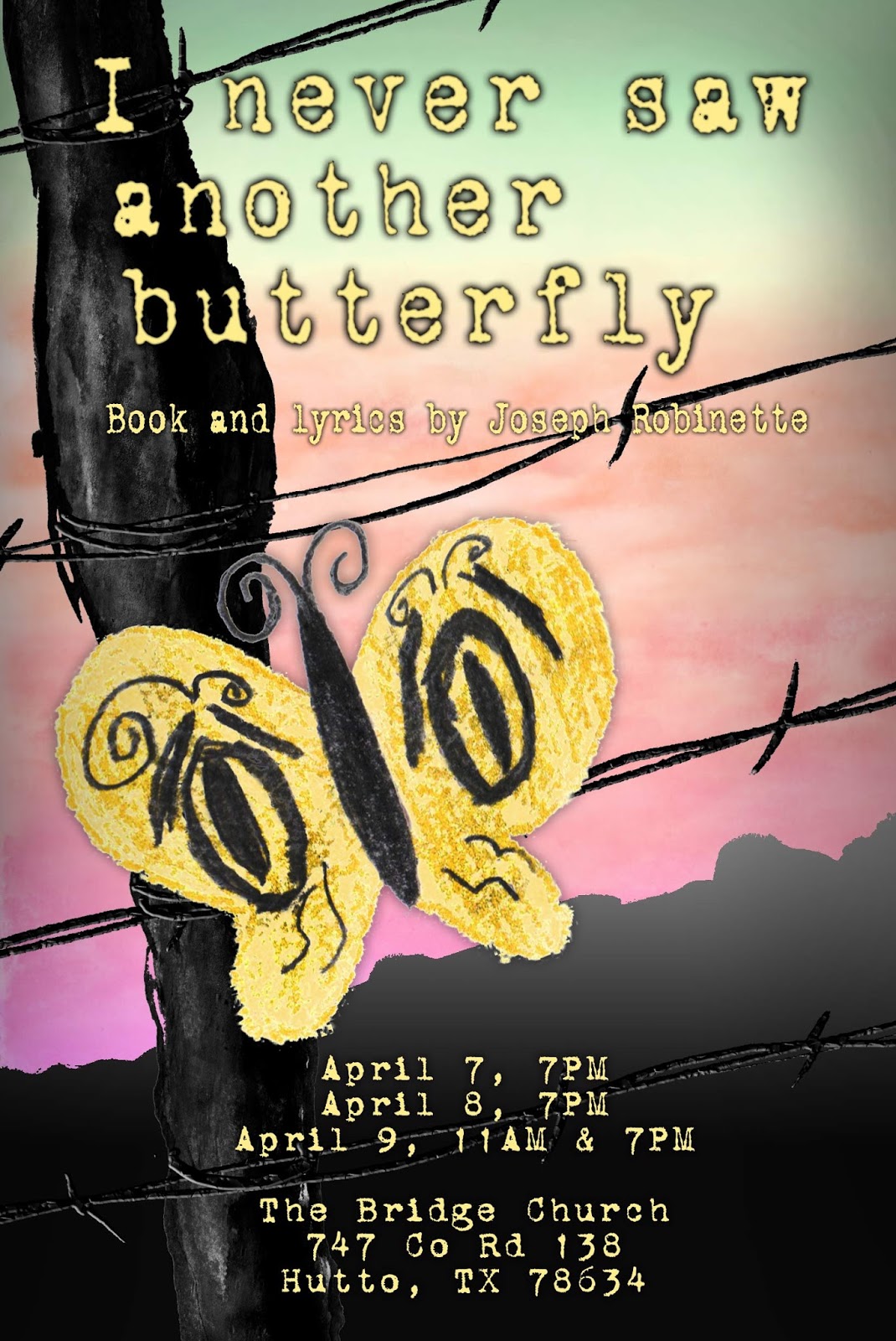 Richards Family Six: I never saw another butterfly