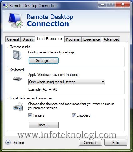 Cara Setting Remote Desktop di Windows 7