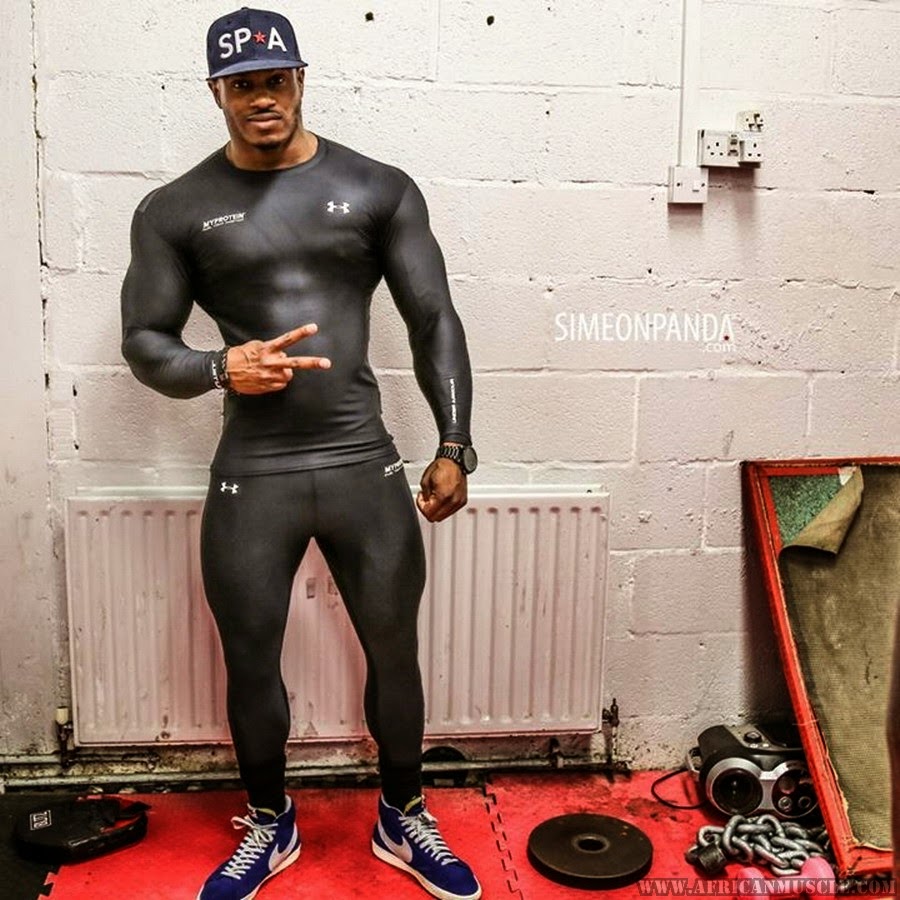 Mibali Afrika: Black muscles: Simeon Panda