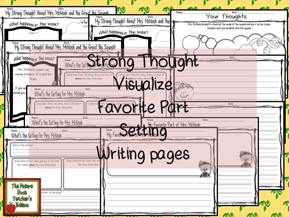 Mrs. McNosh by Sarah Weeks - Teaching Ideas | The Picture Book Teacher ...