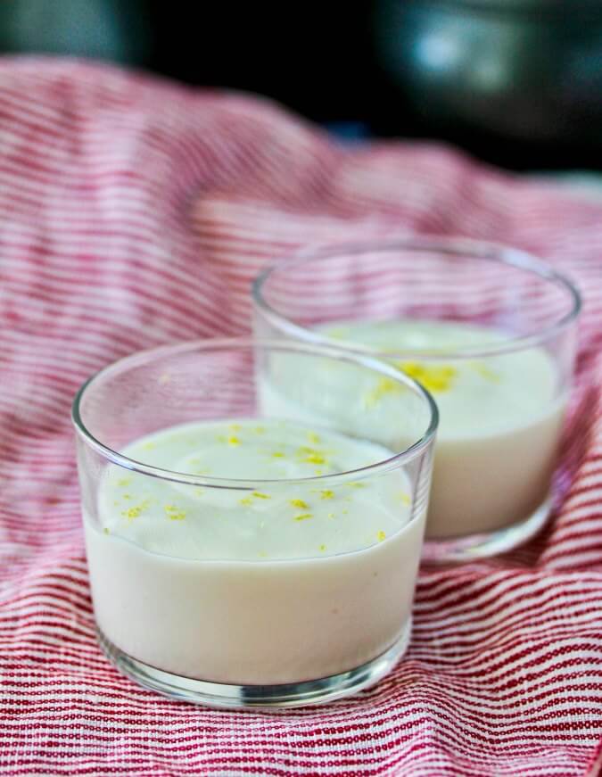 Coconut Panna Cotta with Fresh Berries | Karen's Kitchen Stories