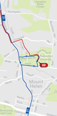 The Iron Road: New Ballarat bus timetables