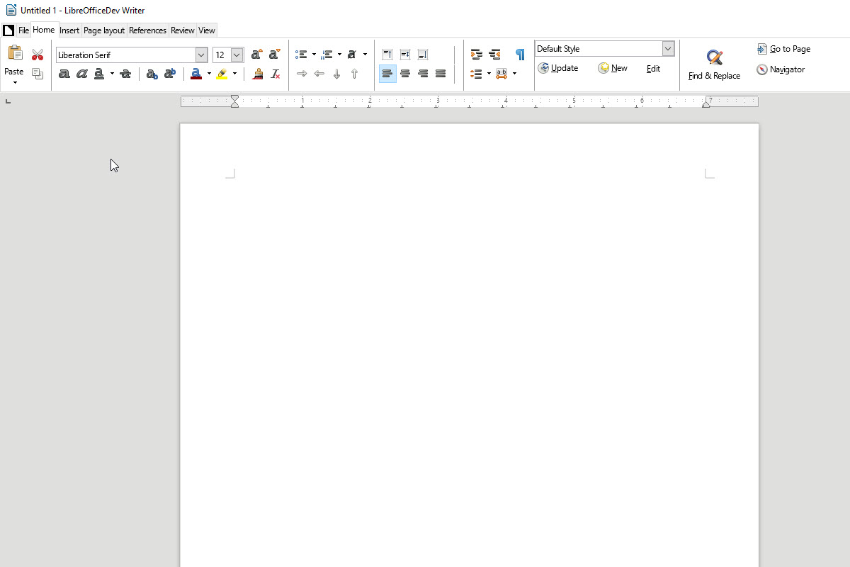 LibreOffice tendrá una cinta Ribbon, como Microsoft Office - CRED