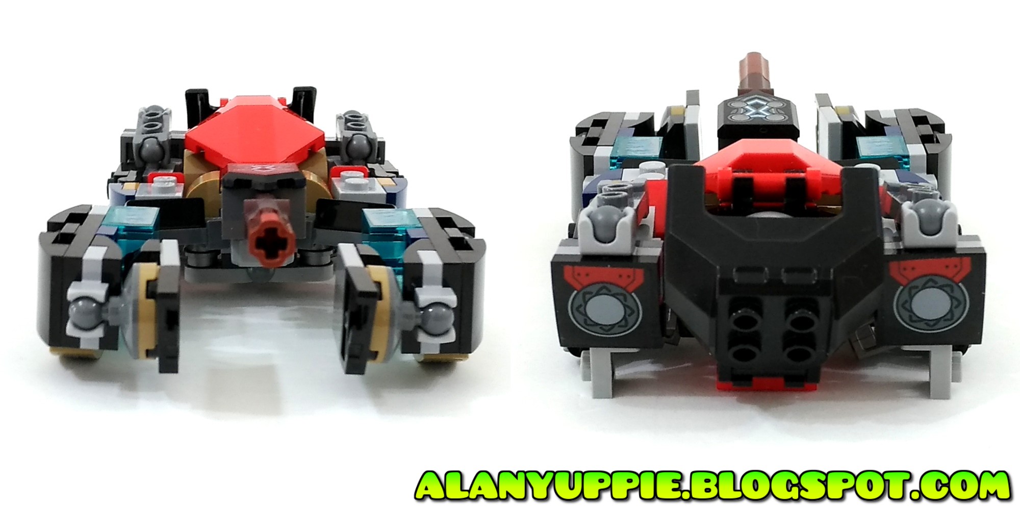 Alanyuppie's LEGO Transformers: Video Tutorial: Transformer Thor Tank ...