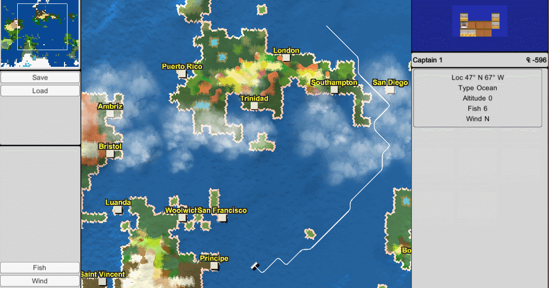 The Making of a Ham: Sea Trading Game- Distributing seeds, goods