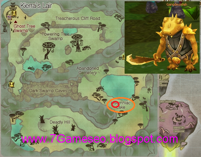 7gameseo: Luna Plus - Lokasi Golden Boss - Drop barang