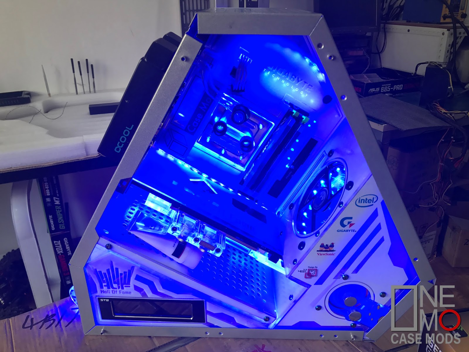 Ice Cube Computer Case Mod [아이스 큐브 커스텀 수냉 모드] Part-2 | 네모난 세상