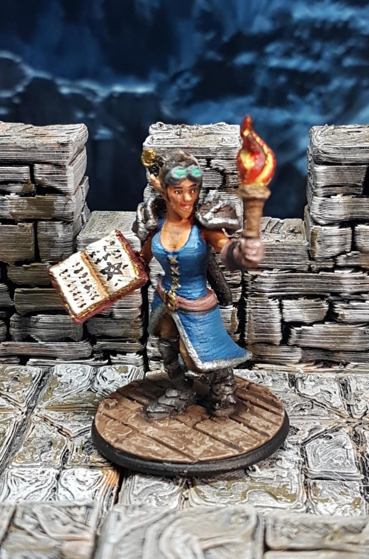 Yith's Wargaming Blog: 3D Printed FDM Mini - Explorer Sample from HeroForge