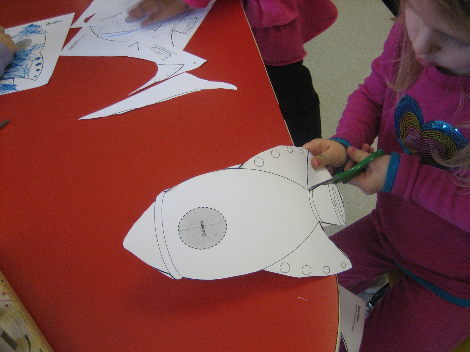 ramblings of a preschool teacher: kids...in...space...