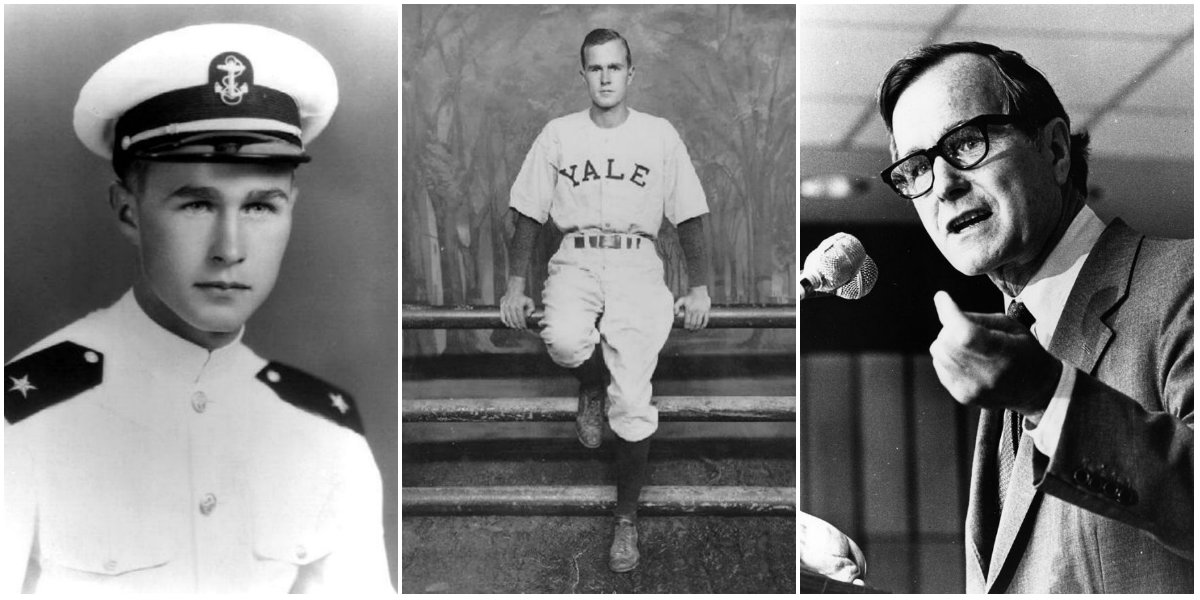 28 Vintage Photographs Of George H W Bush Before He Became The 41st