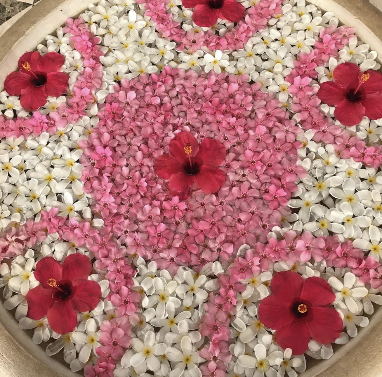 FLOWER RANGOLI