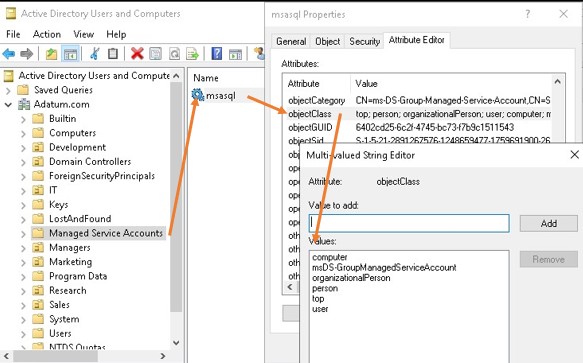 Software-Smith's Blog : Please use Active Directory Group Managed Service Accounts!