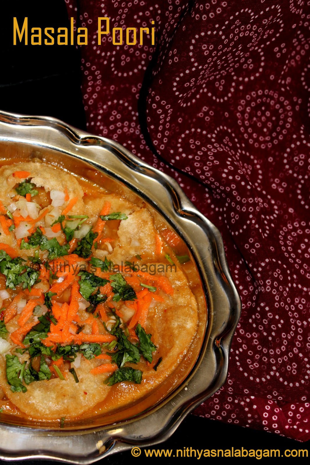 Masala puri recipe my mom's style |Nithya's Nalabagam