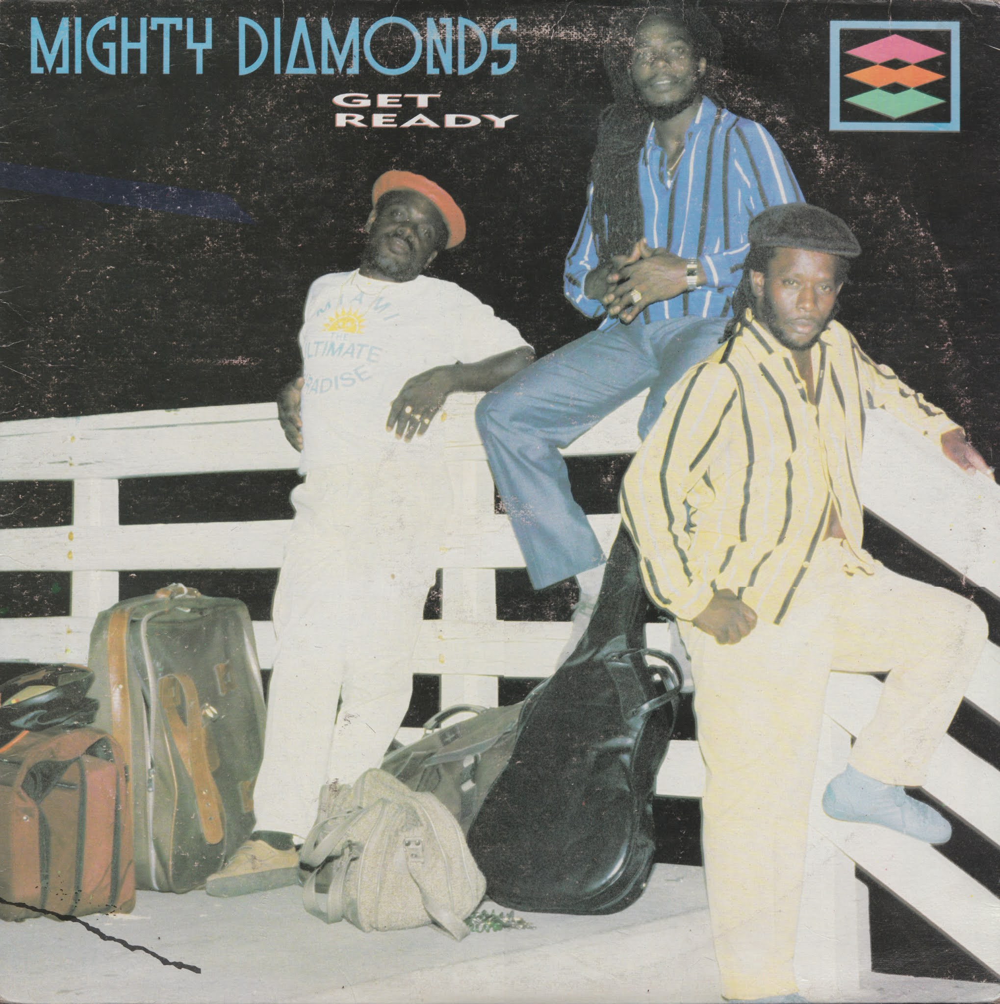 Compartilhando Reggae: Mighty Diamonds - Get Ready (Music Works LP 1988)
