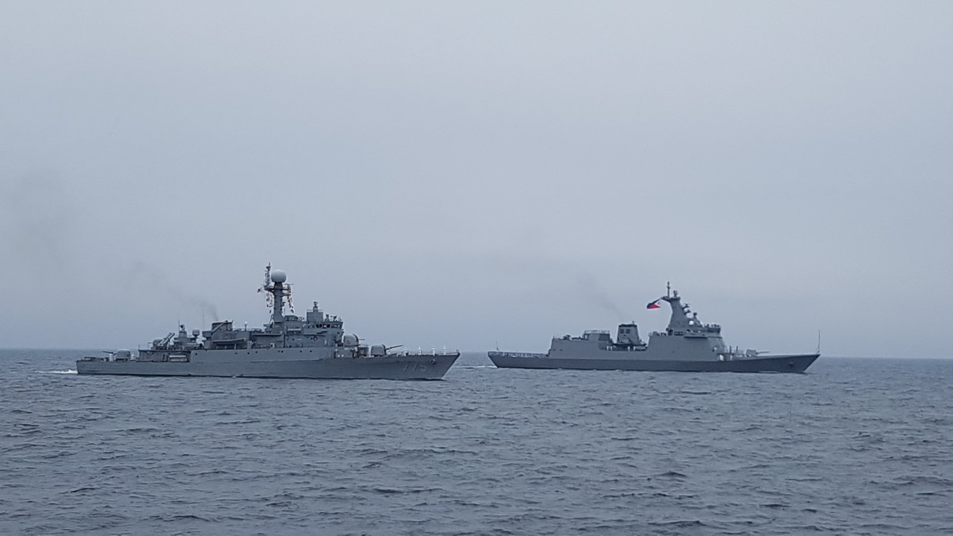 THAIDEFENSE-NEWS: BRP JOSE RIZAL NOW IN THE PHILIPPINES RARE FOOTAGE