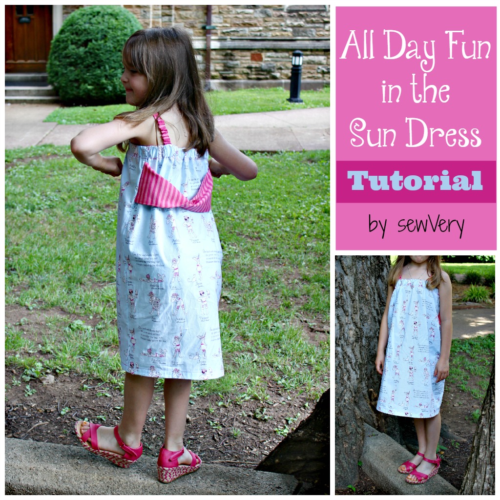 sewVery: All Day Fun in the Sun Dress Tutorial