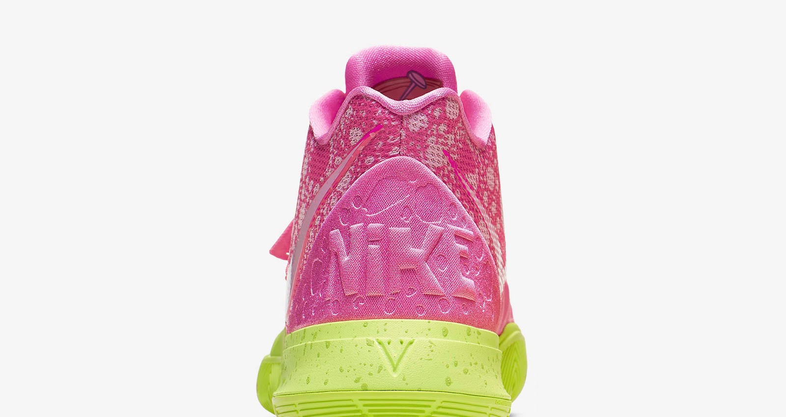 NickALive!: Nike Kyrie 5 X SpongeBob SquarePants Collaboration to ...