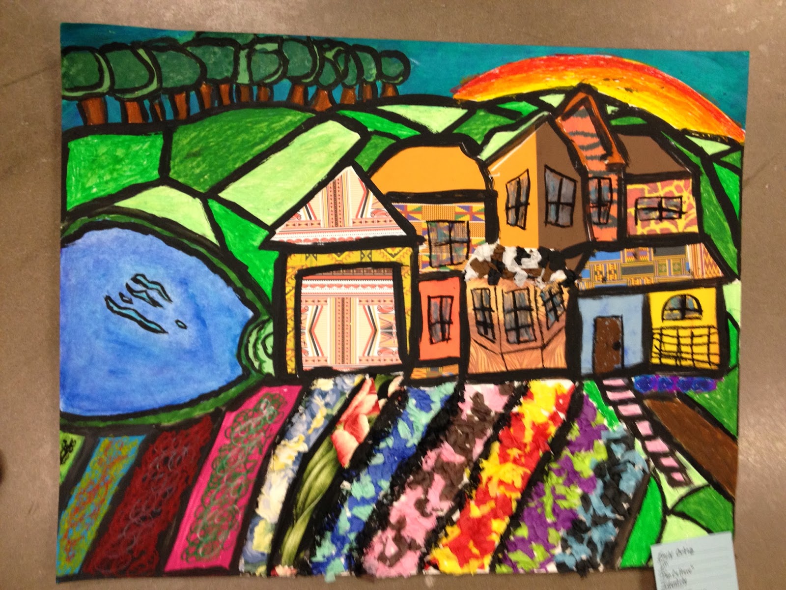 Create to Inspire: Heather Galler inspired landscapes