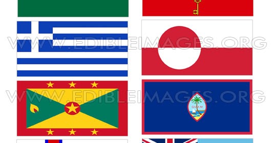 Edible Image Flags - Aisha Puchong Jaya