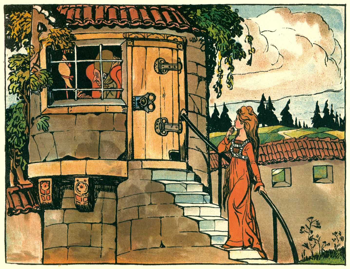 The Art of Pierangelo Boog: Dornröschen gezeichnet von Julius Diez