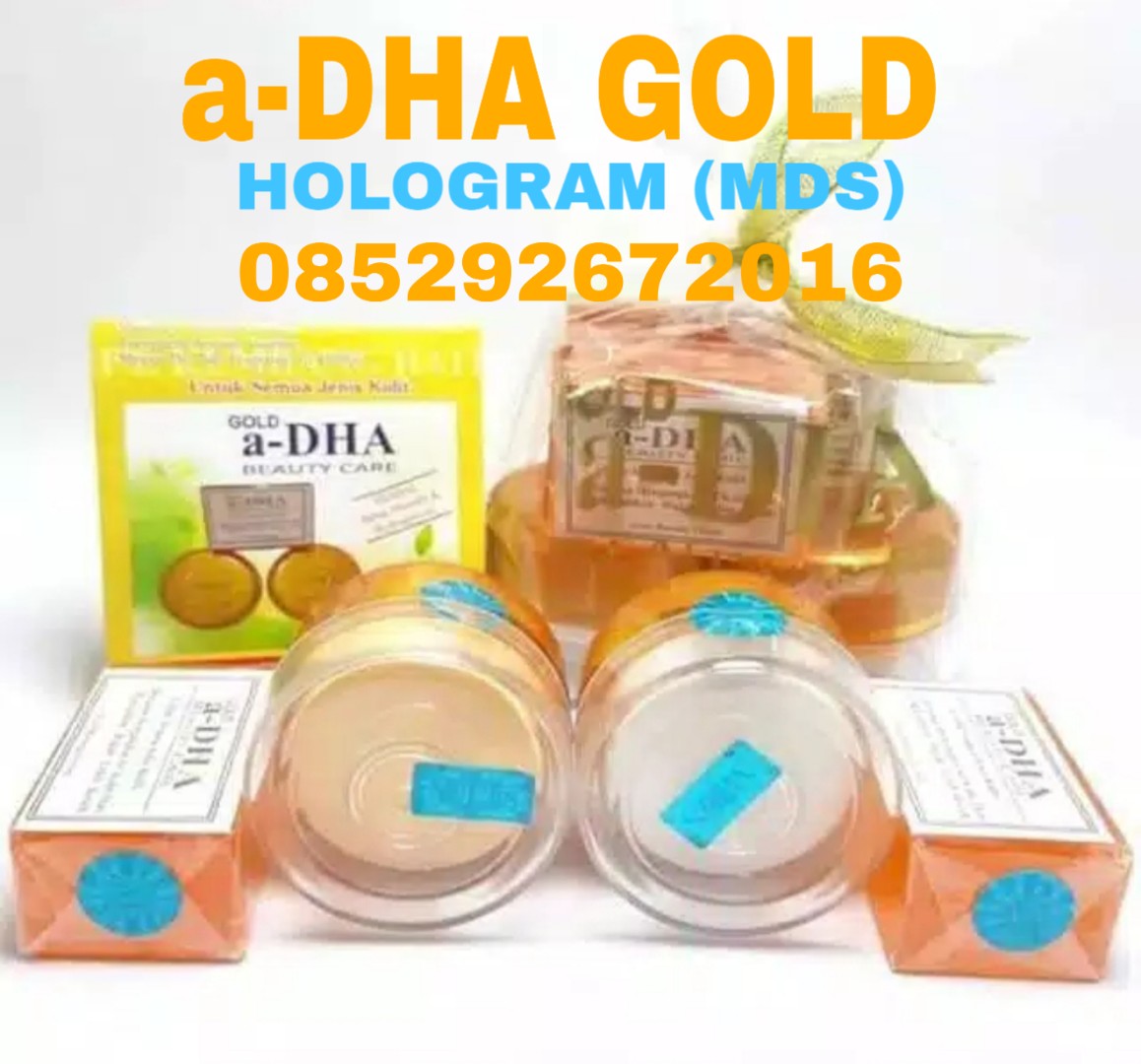 NEW CREAM A-DHA GOLD ASLI ADA HOLOGRAM MDS NYA | REVIEW ( Untuk Usia 30 ...