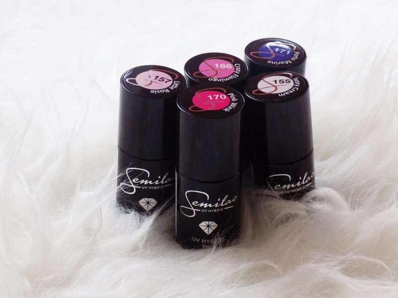 NOWOŚCI SEMILAC- KOLEKCJA MY STORY I 155 IVORY CREAM, 157 LITTLE ROSIE ...