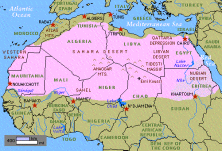 Tudo Roch@ ...: Viajando pelo Saara, um dos maiores desertos do planeta