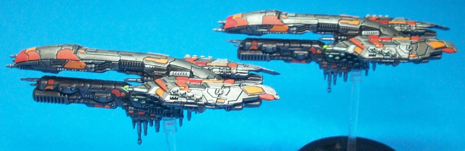 Broken Stars & Burning Ships: Dropfleet Commander: UCM Light Cruisers ...