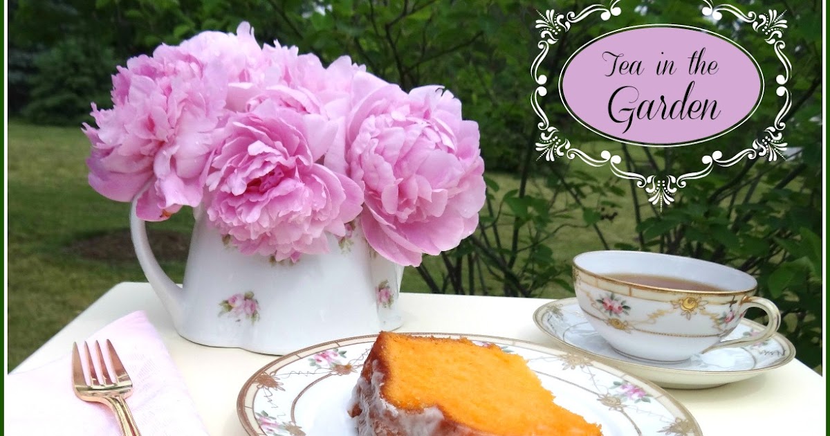 The Nest at Finch Rest: Garden Tea with Pink Peonies