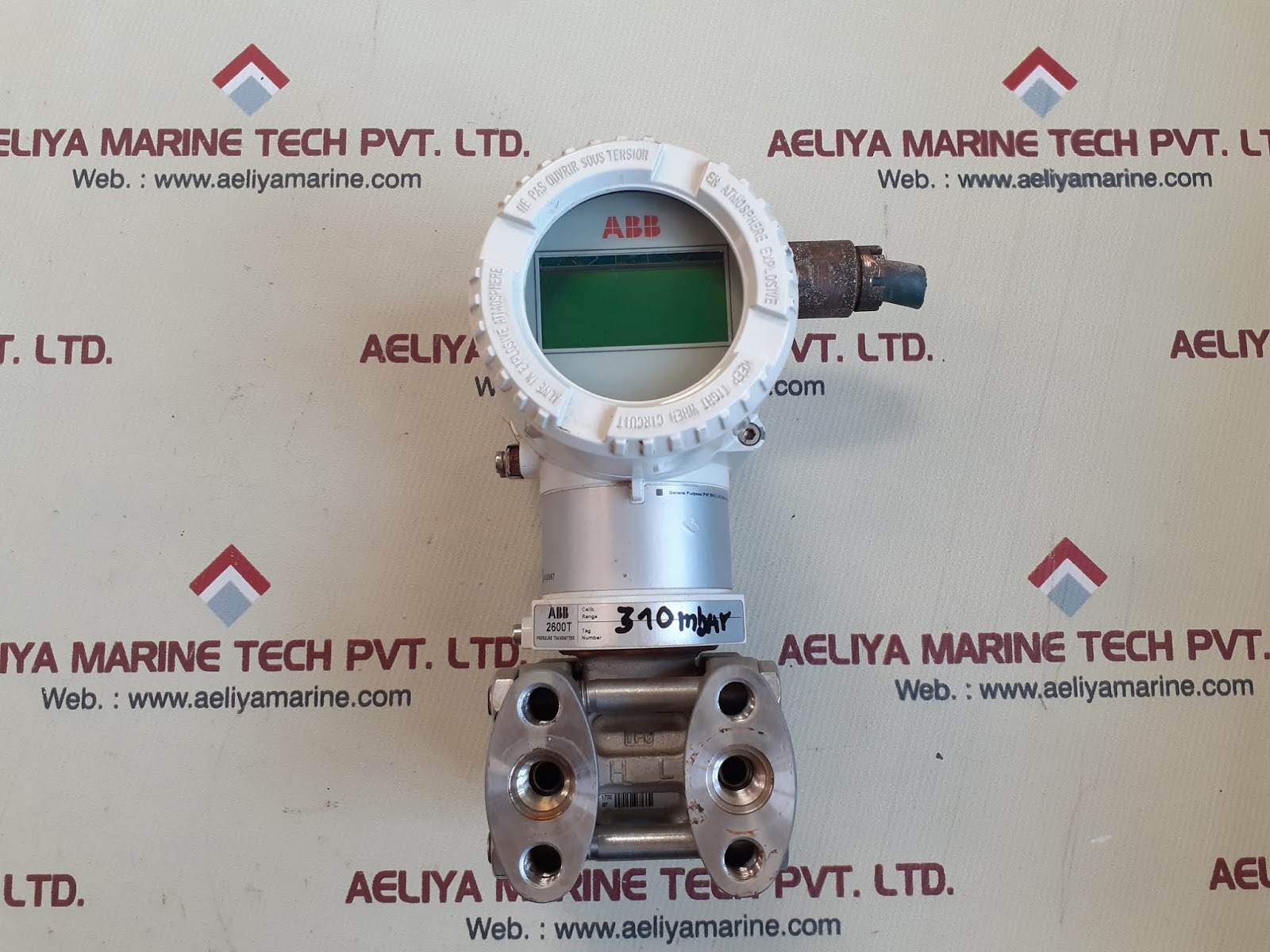 AELIYA MARINE TECH PVT LTD: ABB 2600T PRESSURE TRANSMITTER