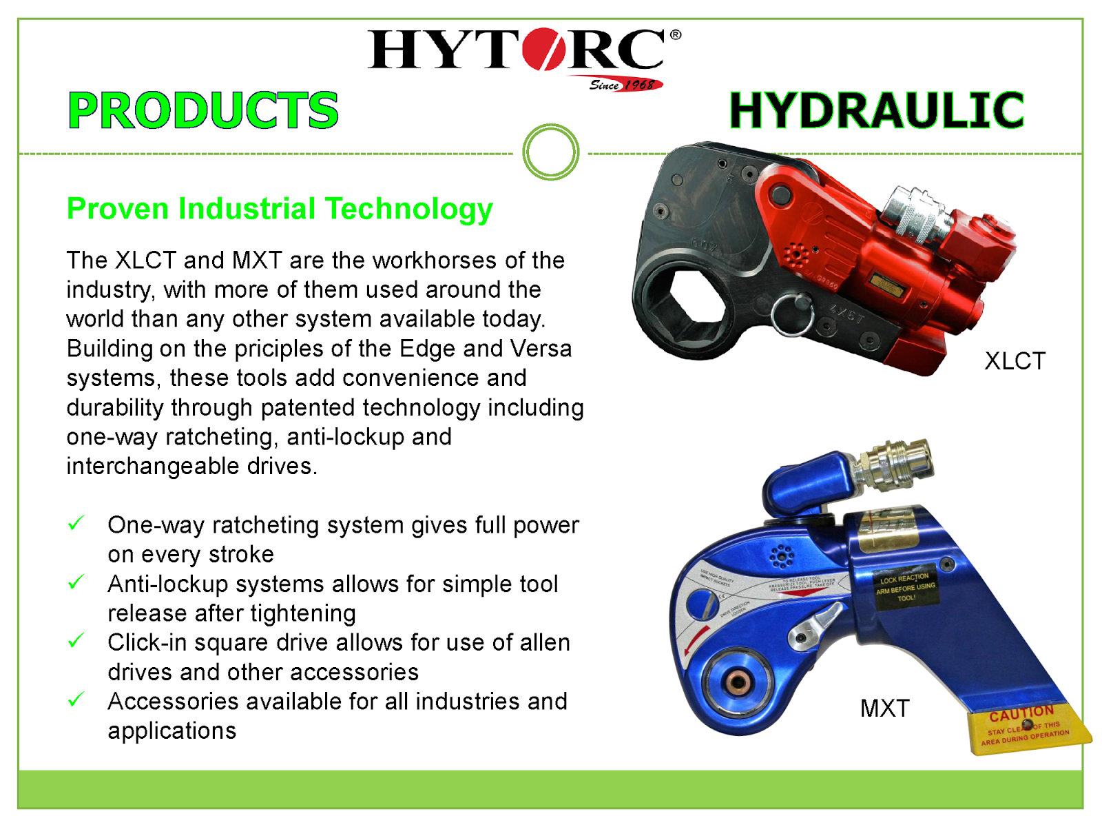 Hytorc in DUBAI: Hytorc Industrial Hydraulic Torque Wrenches - MXT ...