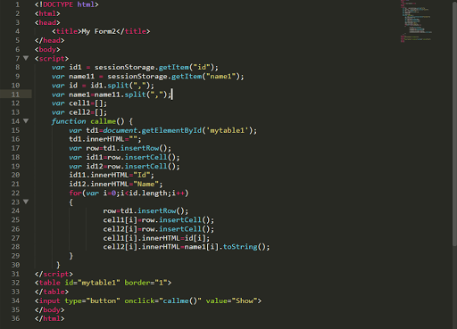 Update Multiple Data In Table Using Javascript And Jquery And Print Them On Same Or Different
