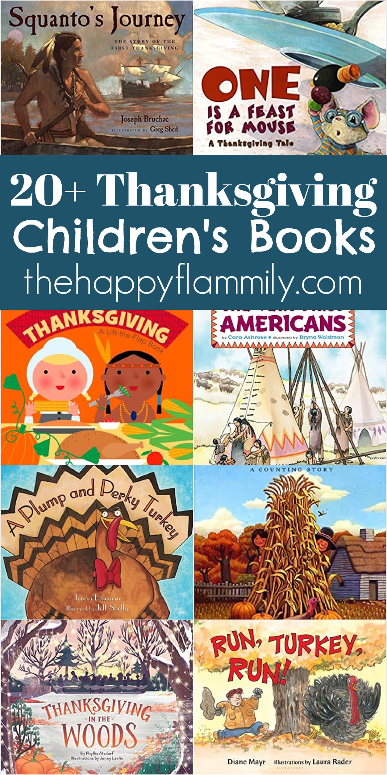 20+ Thanksgiving Children's Books