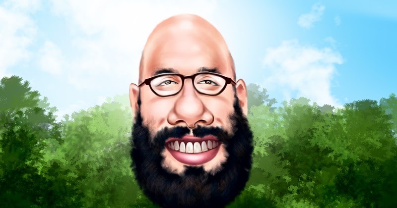 Patreon ceo Jack Conte Caricature ~ Caricature for Any Moment
