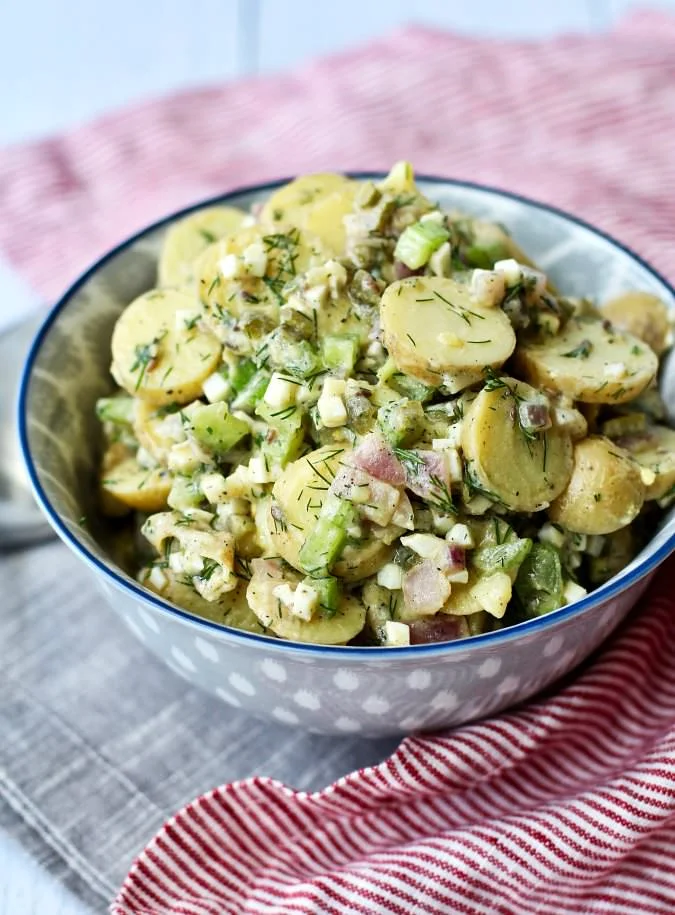 Austrian Potato Salad | Karen's Kitchen Stories