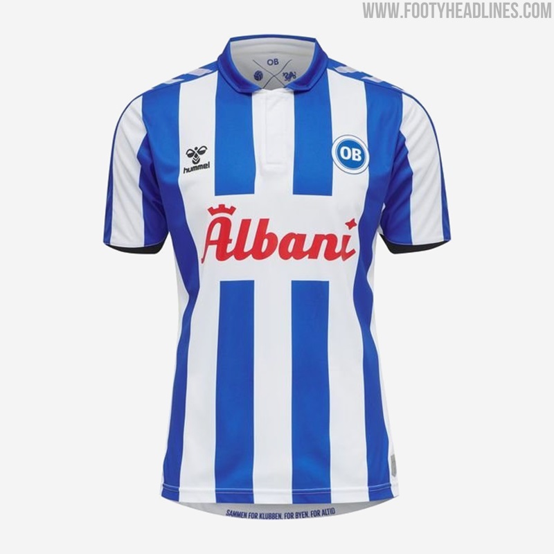 Odense 20-21 Home & Away Kits Released - Footy Headlines