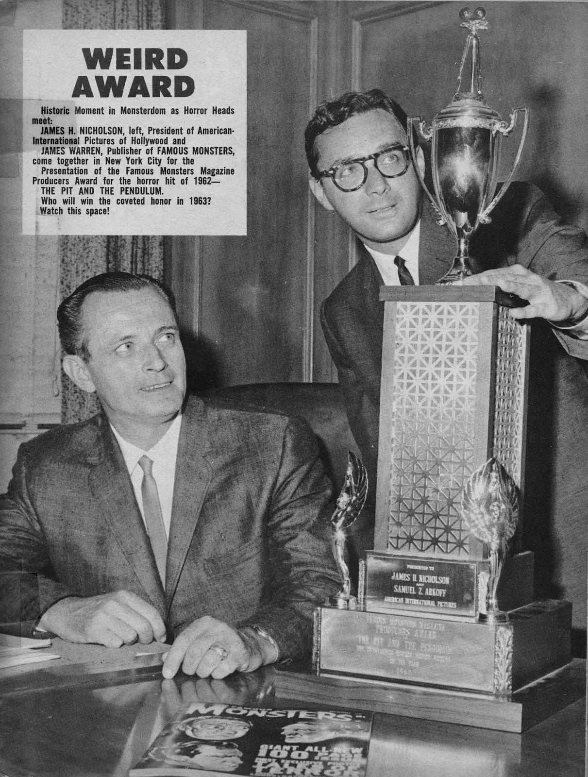 Barry's Pearls of Comic Book Wisdom: James Warren: Creepy, Eerie & his ...