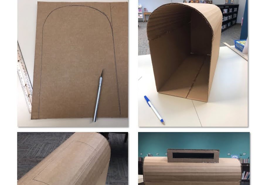 Cardboard Mailbox Tutorial - The Learning Curve