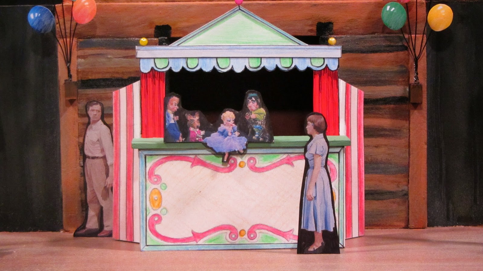 James Maynard Theatrical Designs: LILI on the Hip Pocket Theatre stage