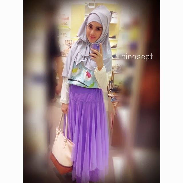 Simpel Fashion Style Pemenang World Muslimah 2012 | Tutorial Hijab