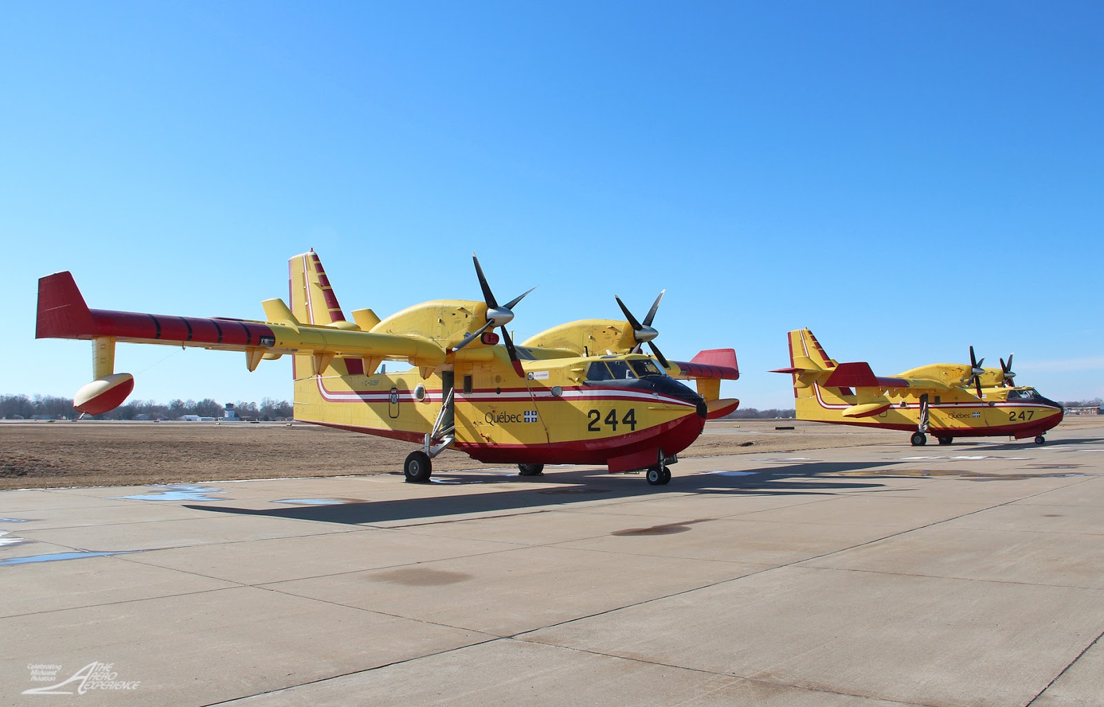 The Aero Experience: Canadian Fire Fighting Aircraft Make Stop at St ...