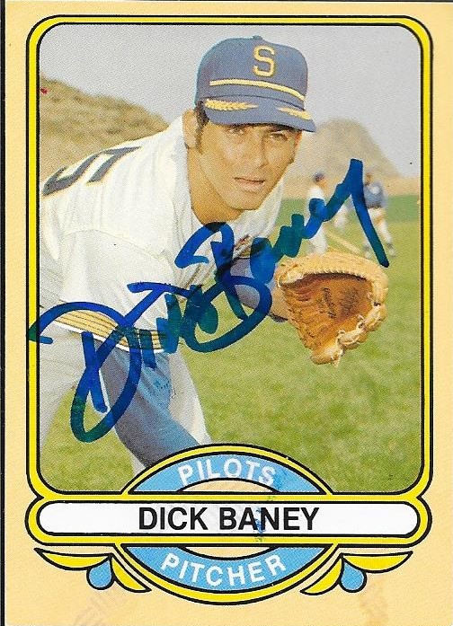 foul bunt: TTM Success - Dick Baney