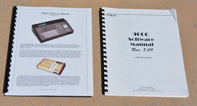 MATRIXSYNTH: Forat 9000 / Linn 9000 Vintage Drum Machine Synth OS 7.09 ...