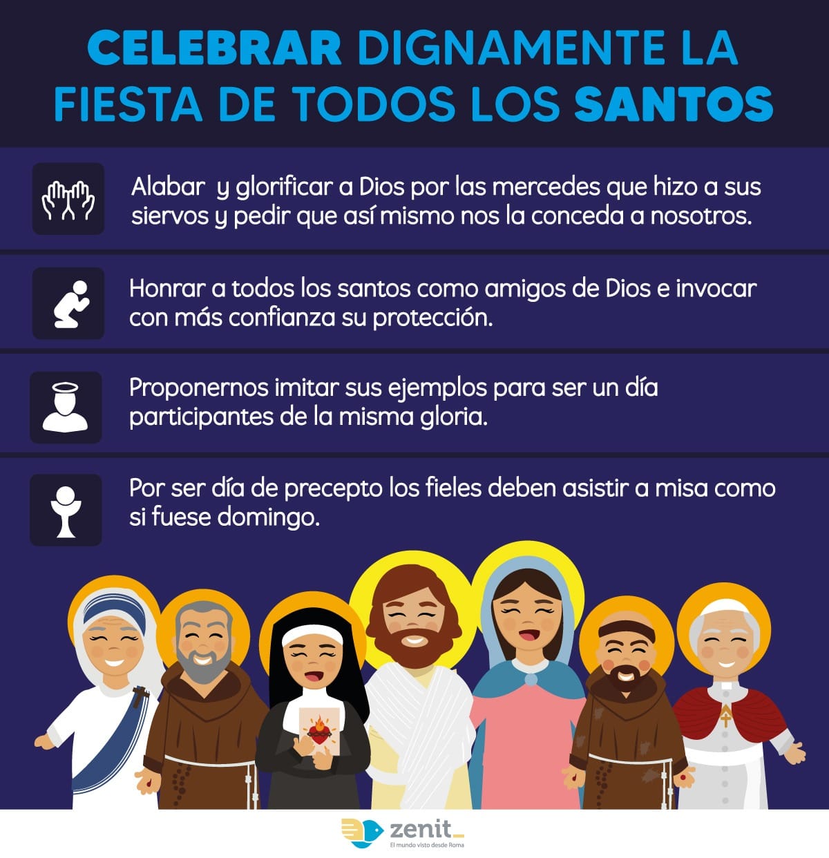 ® Santoral Católico ®: Día de Todos los Santos